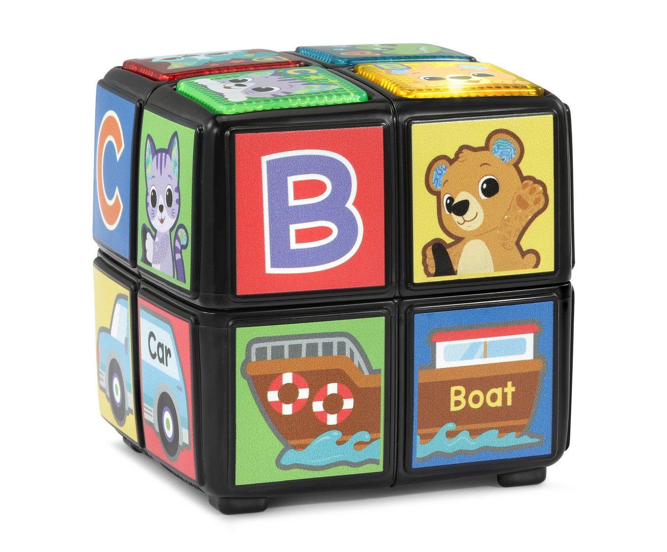 VTech® Twist & Teach Animal Cube™ Retro Combination Puzzle Toy