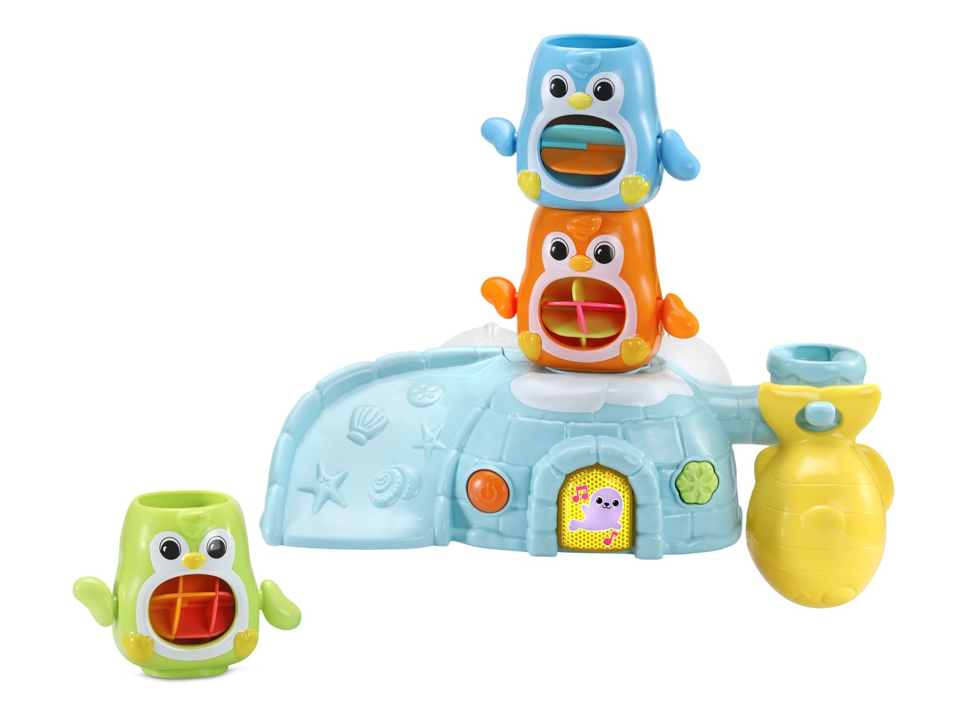 VTech Splash & Whirl Playtime Penguins Interactive Bath Toy