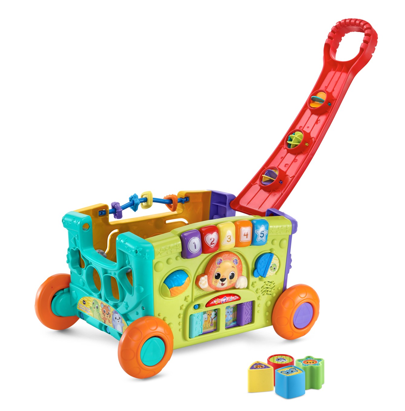 VTech Sort & Discover Activity Center Wagon, 4 Sides of Play