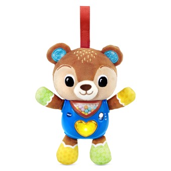 VTech Cuddle & Sing Musical Bear, Take-Along Baby Toy
