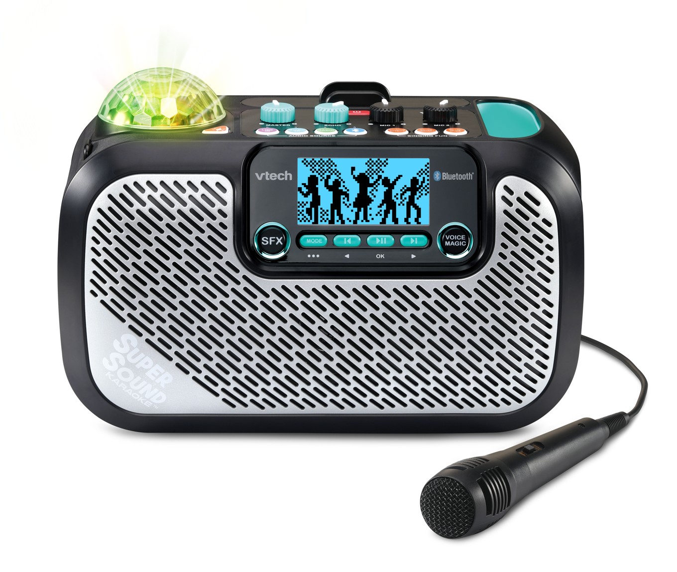 VTech® SuperSound Karaoke™ Mic and Big Sound Portable Speaker Wireless ...