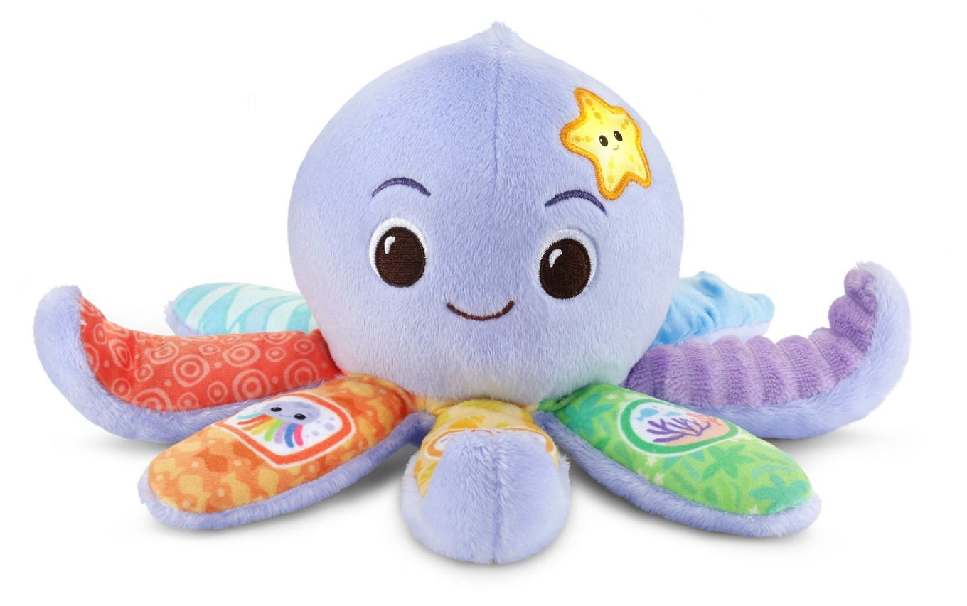 VTech Baby Snuggles the Octopus With Bright Colors & Textures