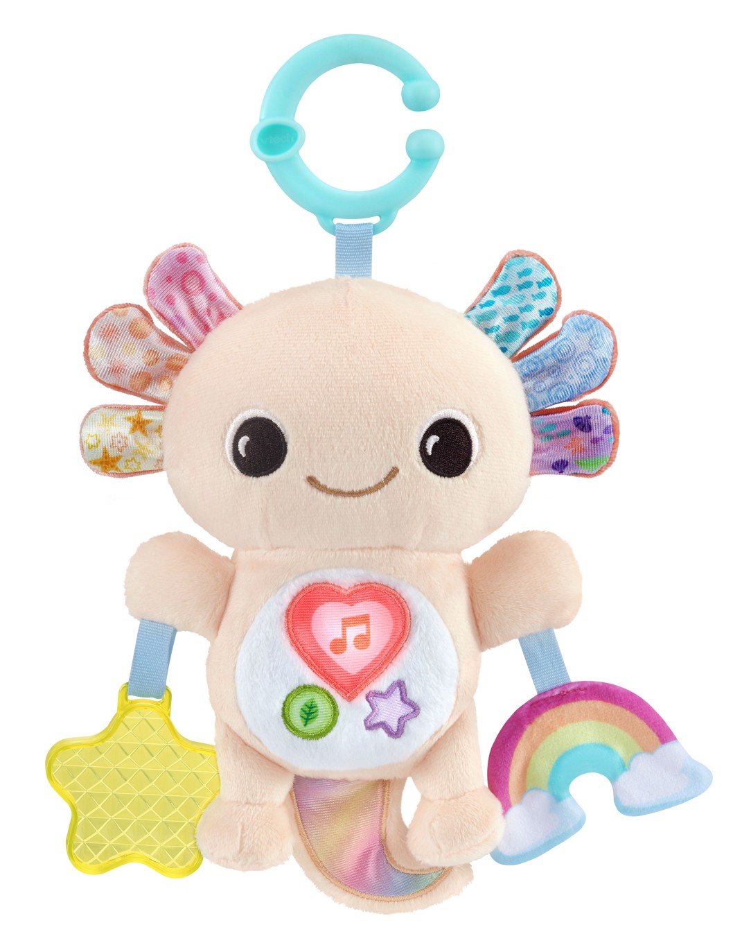 VTech Baby Rainbow the Cuddle Creature Plush With Textures