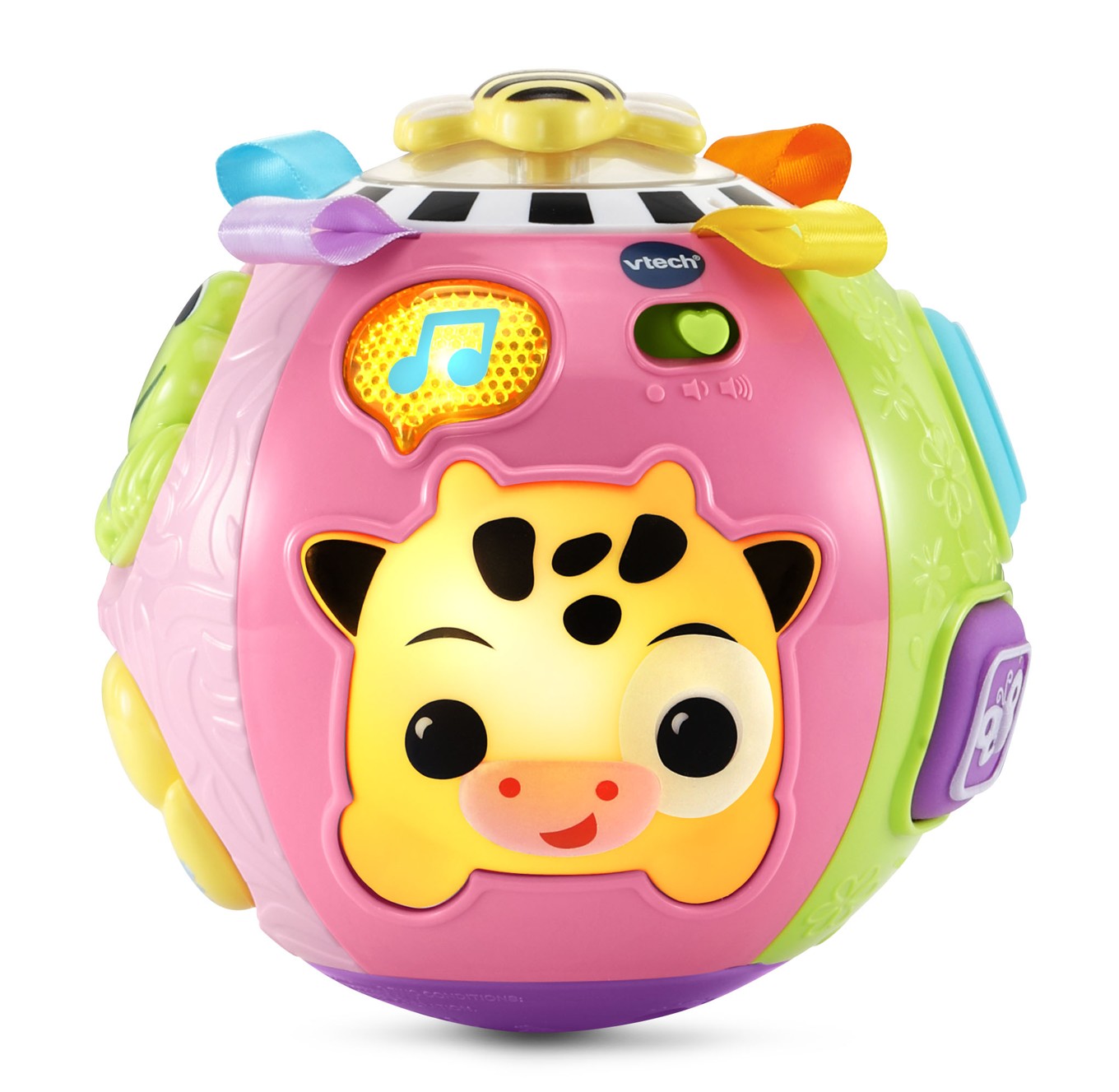 VTech Baby On-the-Moove Interactive Activity Ball With Textures