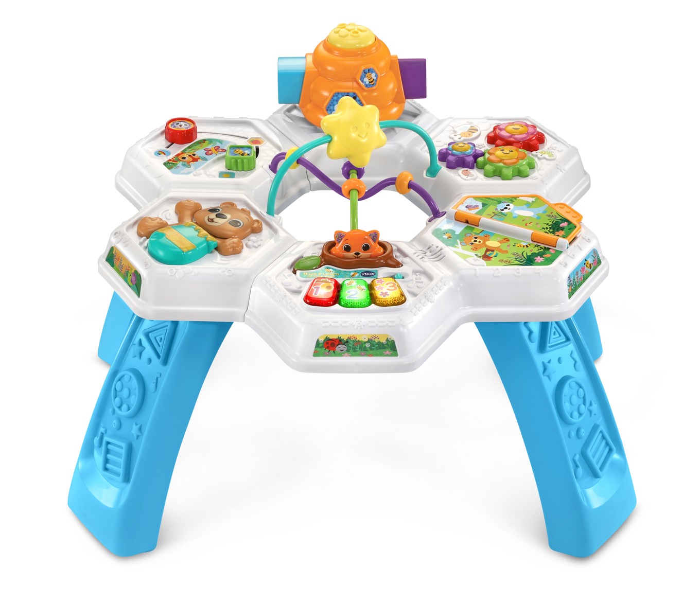 VTech Buzz & Learn Activity Table With Seven Interactive Play Zones
