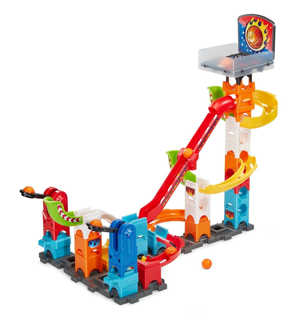 VTech Marble Rush 3-Point Launch Set With Mini Basketball Hoop