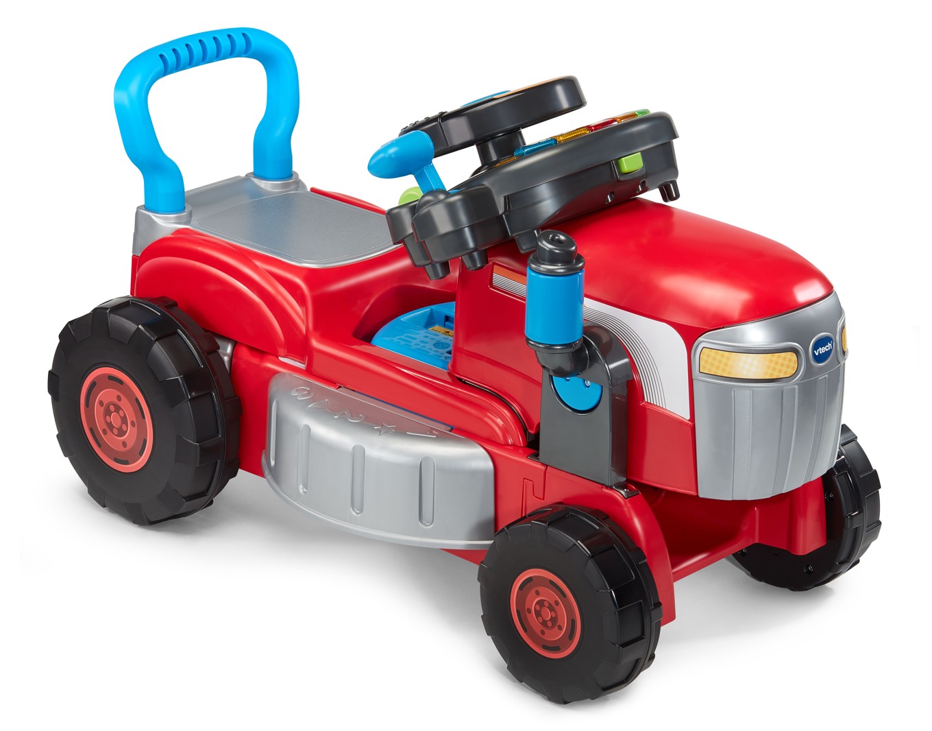 VTech Get Growing Tractor & Mower Ride-On; Easy Transformation