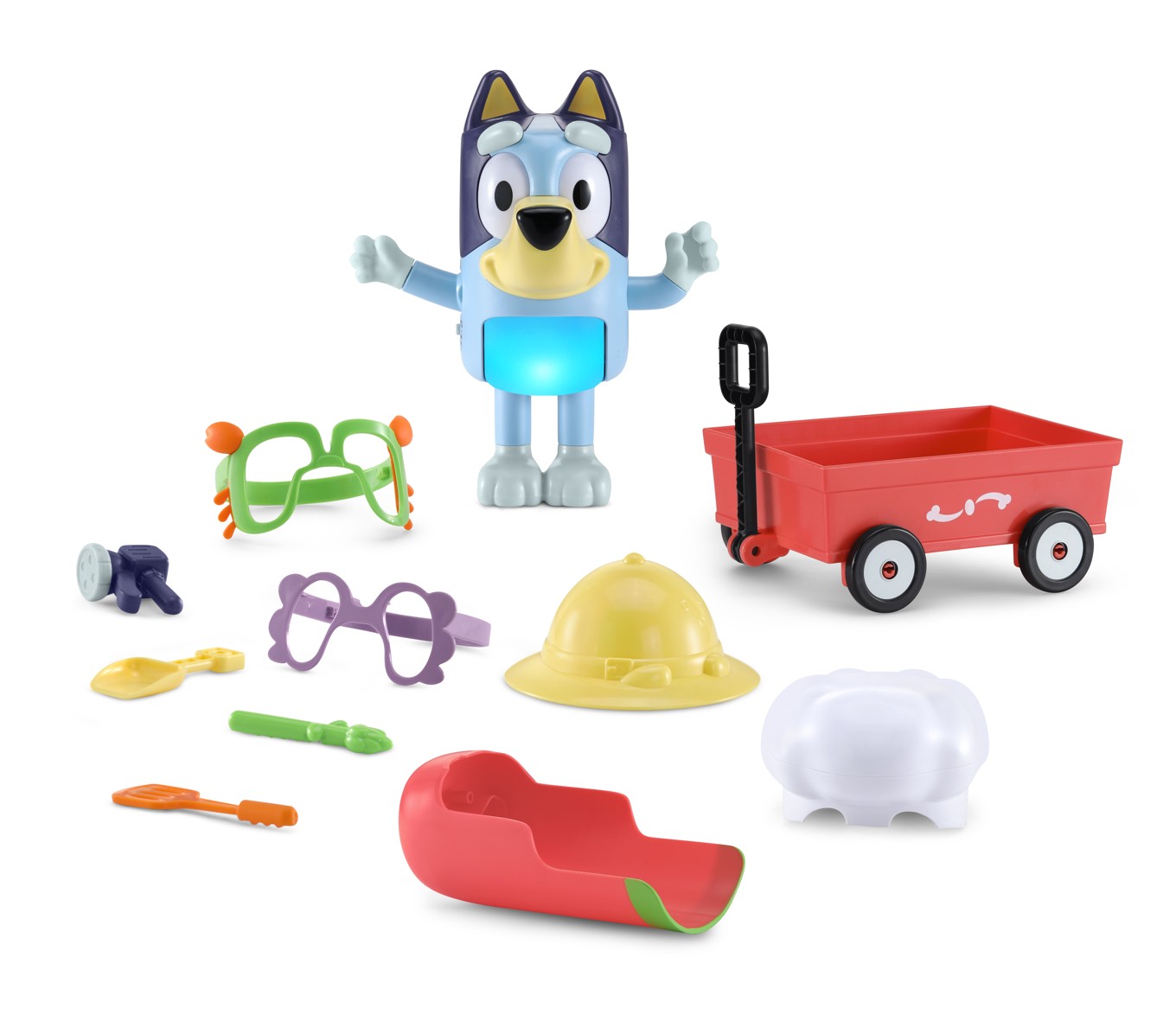 VTech Bluey Dress Up Bluey With Dress-Up Accessories and Wagon