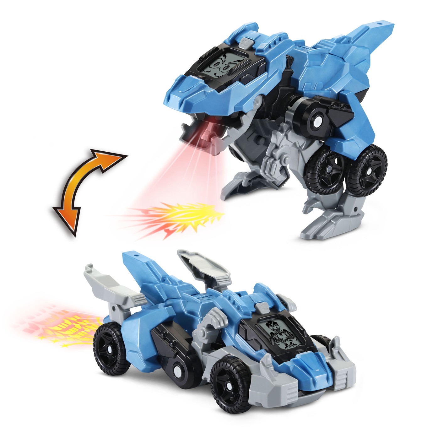 VTech® Switch & Go® Velociraptor Race Car to Dino With Fire Effects