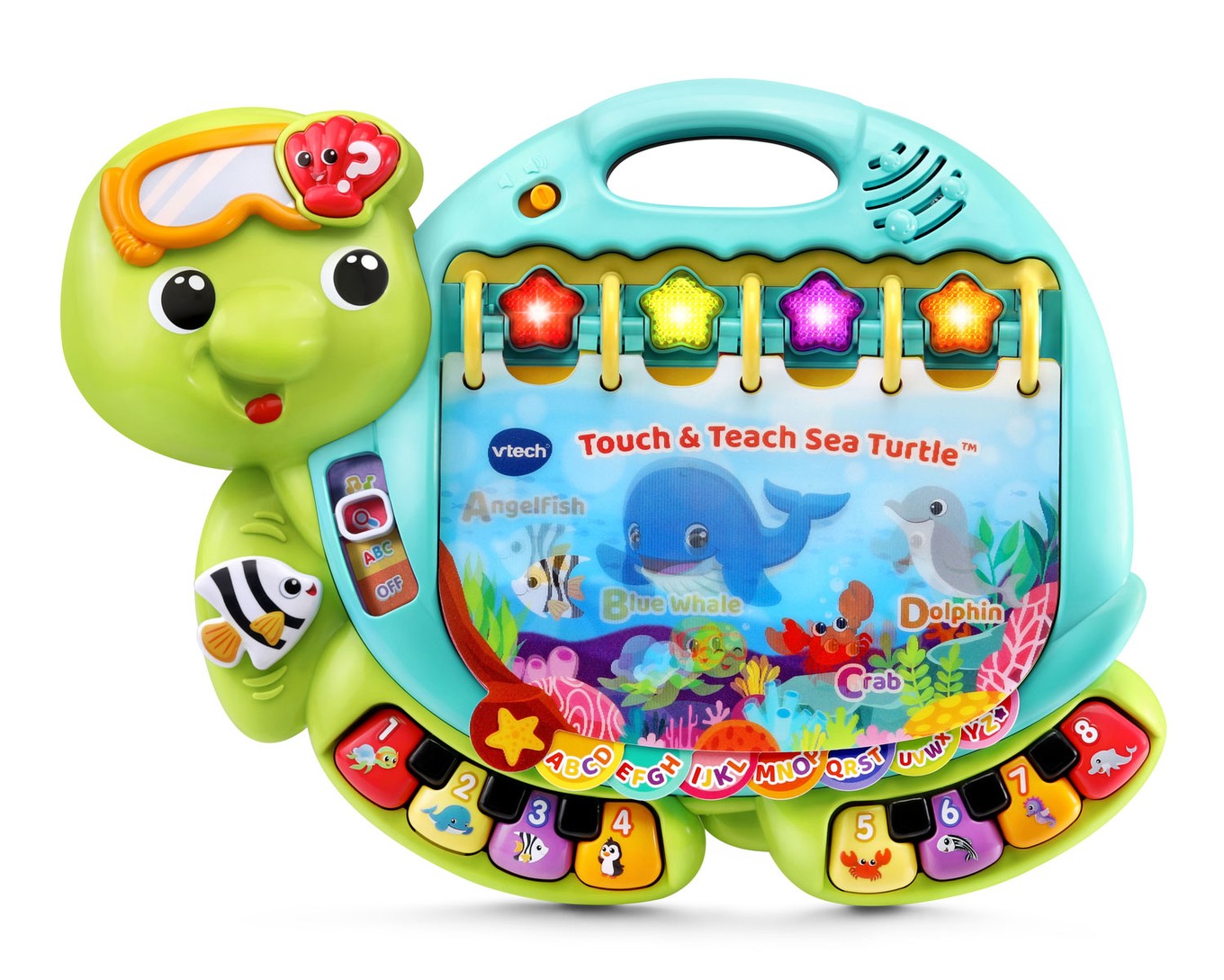 VTech Touch & Teach Sea Turtle Interactive Learning Book for Kids