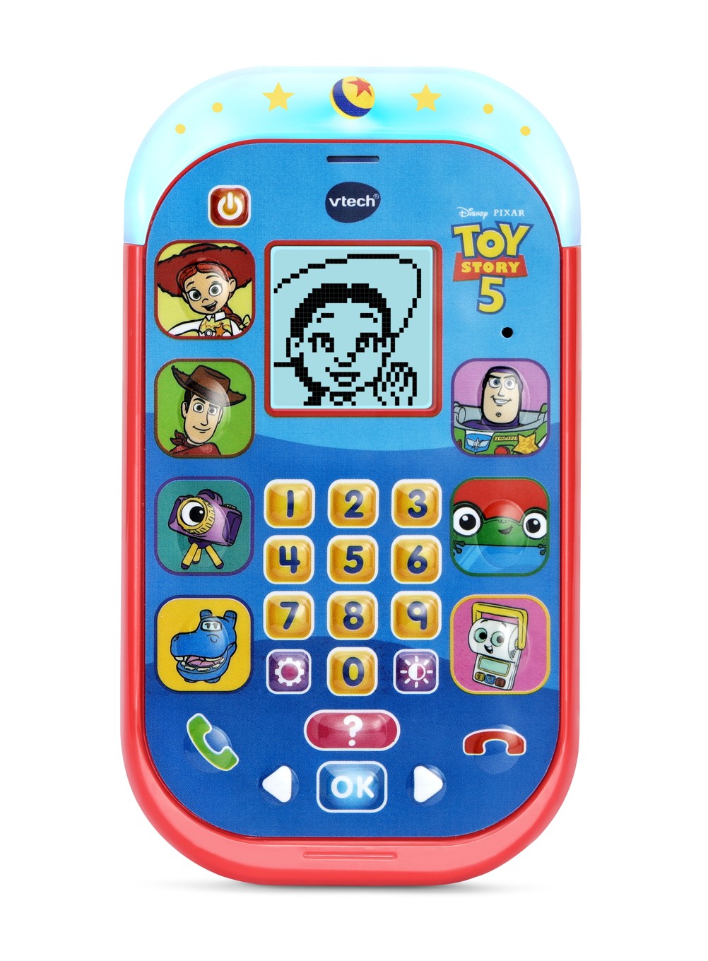 VTech Disney & Pixar Toy Story 5 Learning Phone With Eight Games