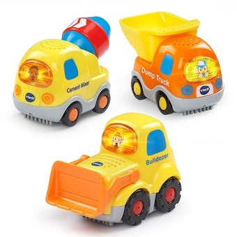 Go! Go! Smart Wheels │ Construction Vehicles 3-Pack │ VTech