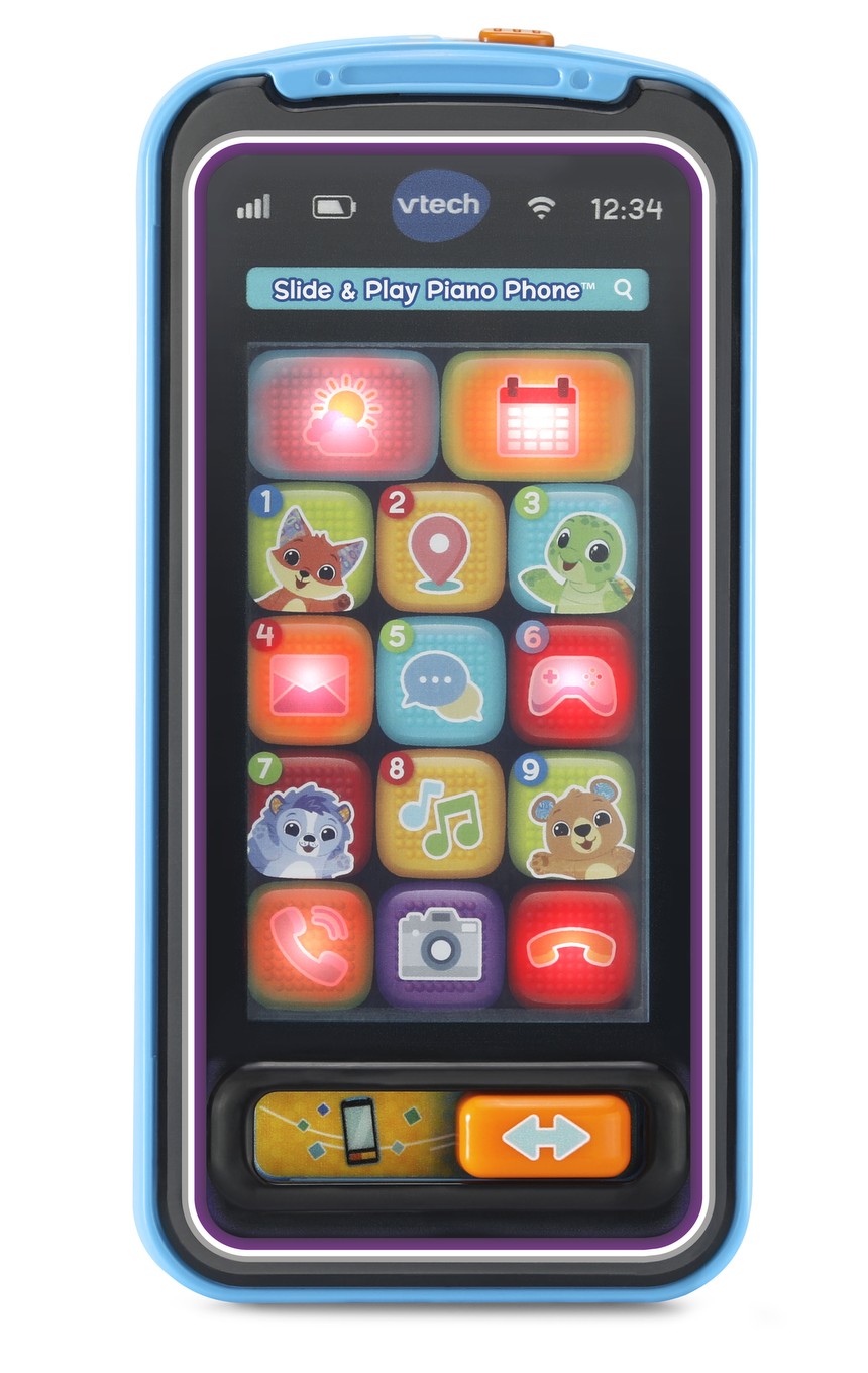 VTech® Slide & Play Piano Phone™ Interactive Play Phone and Piano for ...
