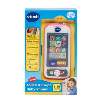 Touch & Swipe Baby Phone | Infant Learning | VTechkids.com