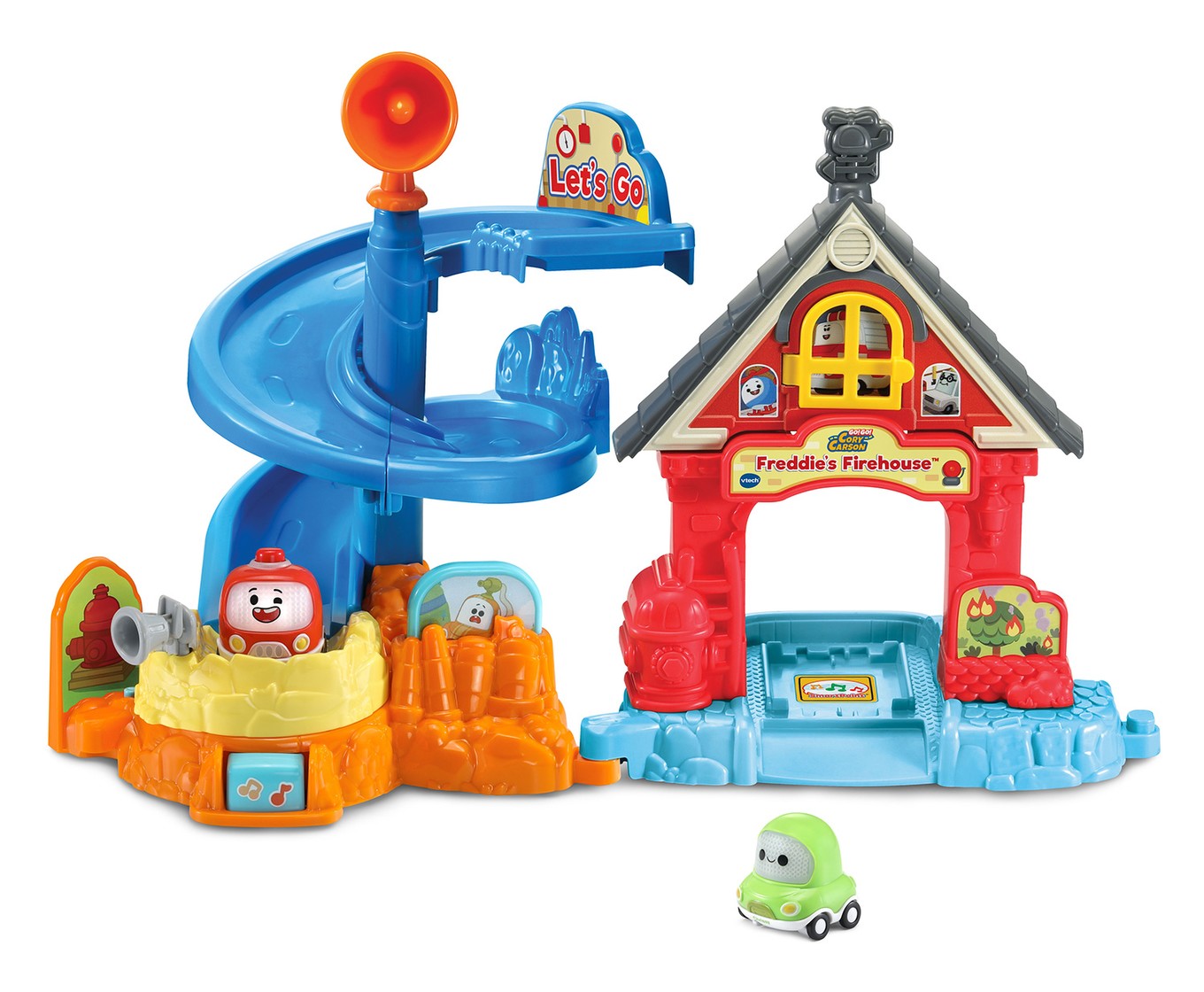 VTech, Go! Go! Cory Carson, Freddie s Firehouse, Learning Toy, Car Toy