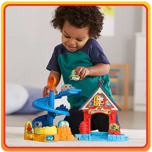 VTech, Go! Go! Cory Carson, Freddie s Firehouse, Learning Toy, Car Toy