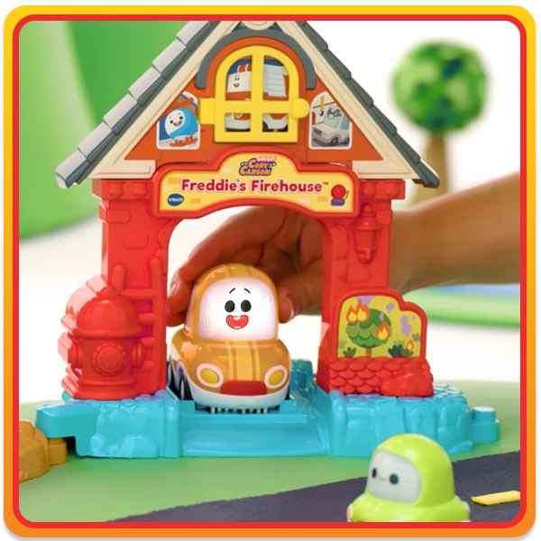 VTech, Go! Go! Cory Carson, Freddie s Firehouse, Learning Toy, Car Toy
