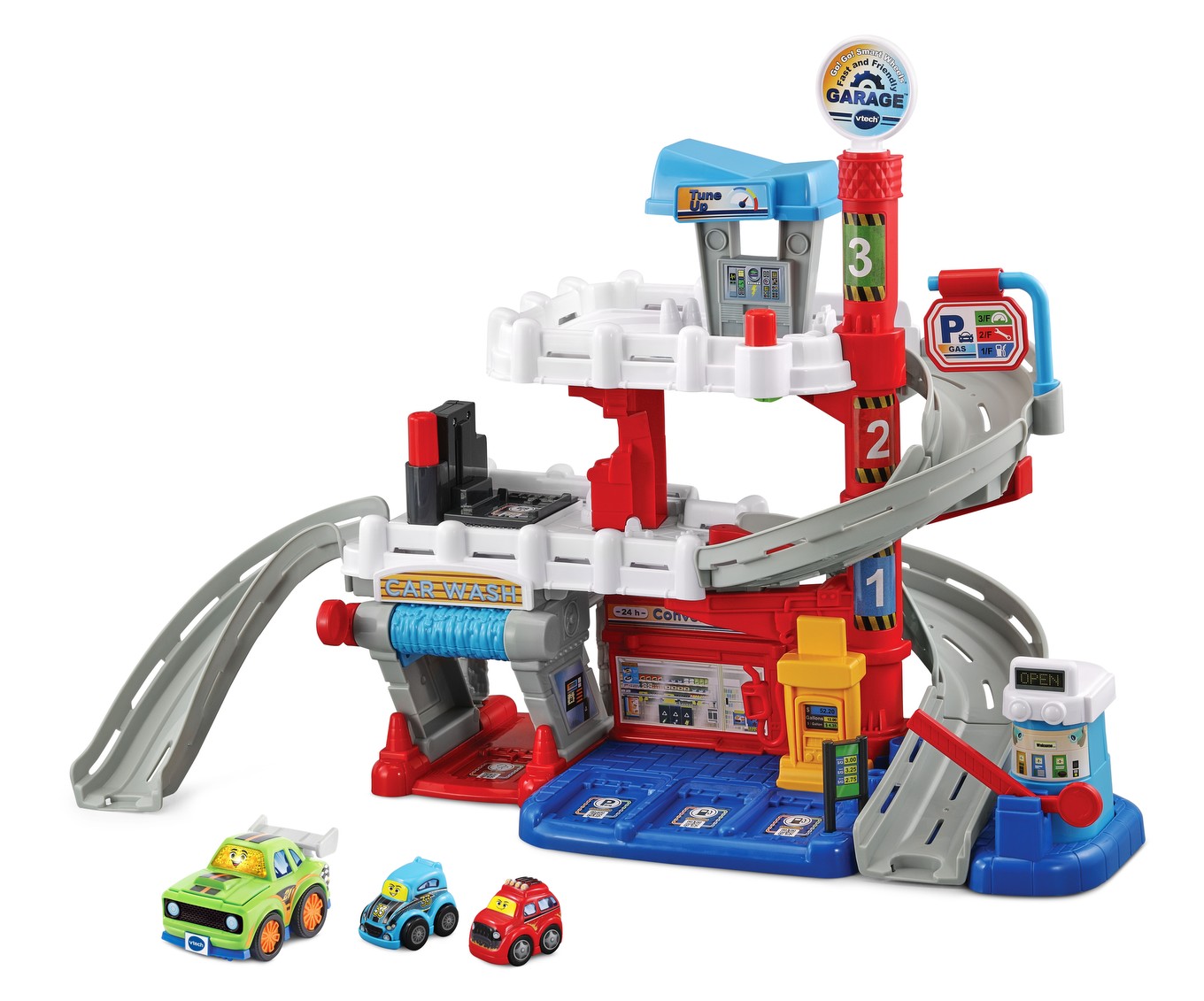 VTech® Go! Go! Smart Wheels® Fast & Friendly Garage™, Walmart Exclusive