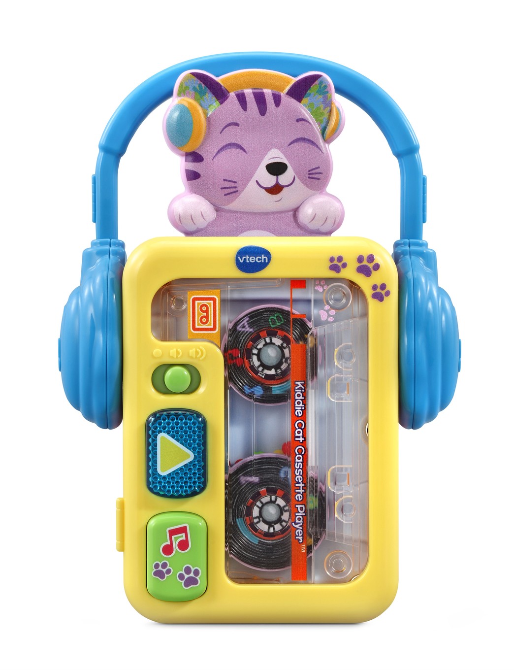 VTech® Kiddie Cat Cassette Player™ Musical Toy for Babies and Toddlers