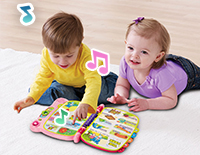 Touch & Teach Word Book Pink | Preschool Learning Toy | VTechkids.com
