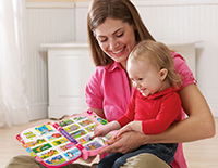 Touch & Teach Word Book Pink | Preschool Learning Toy | VTechkids.com