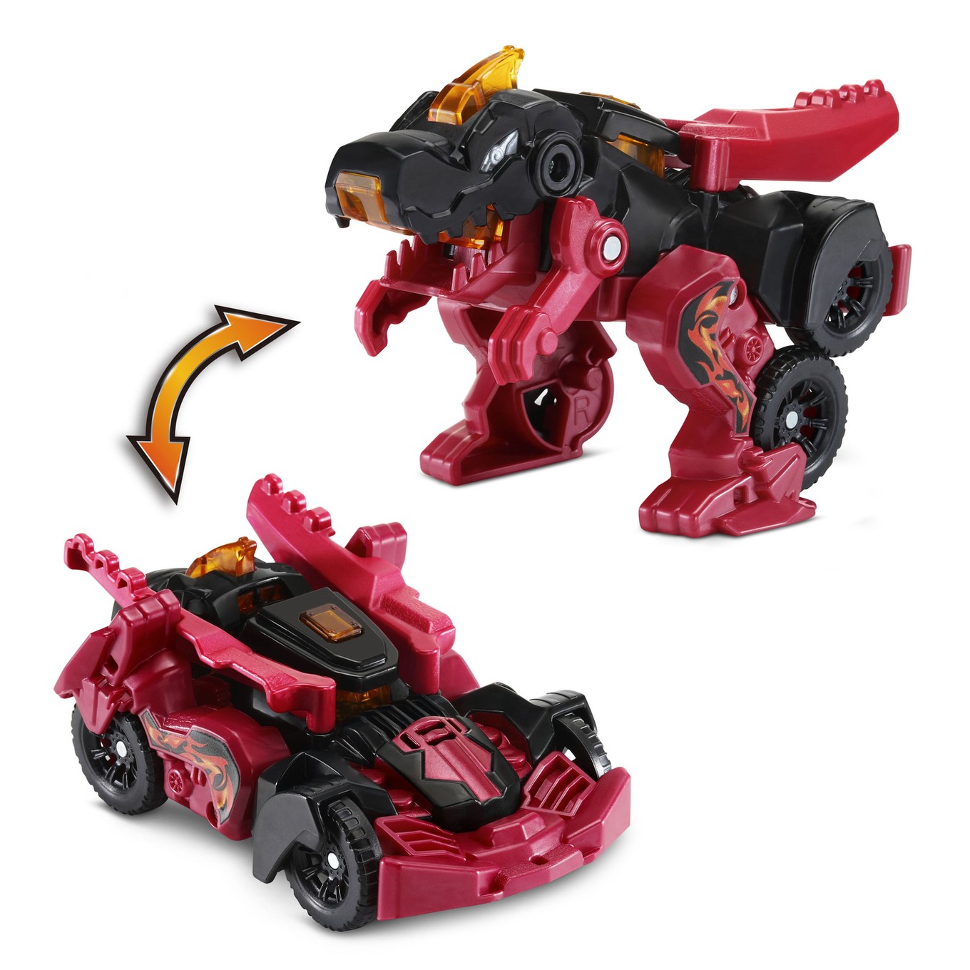 VTech® Switch & Go® T-Rex Muscle Car Transforming Dino & Fire Effects