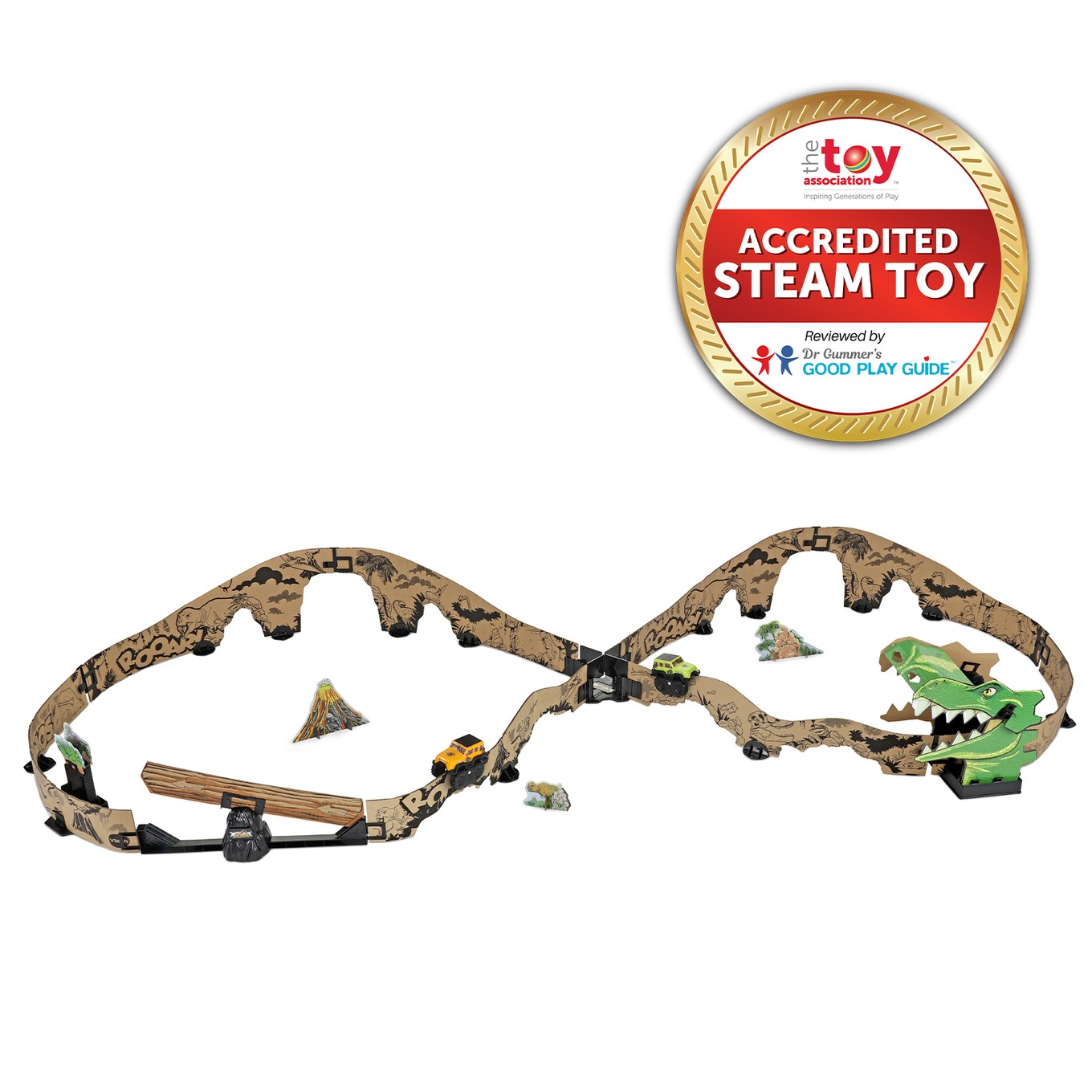 VTech® Turbo Edge Riders™ Raptor Racers Track Set With Two Motorized SUVs