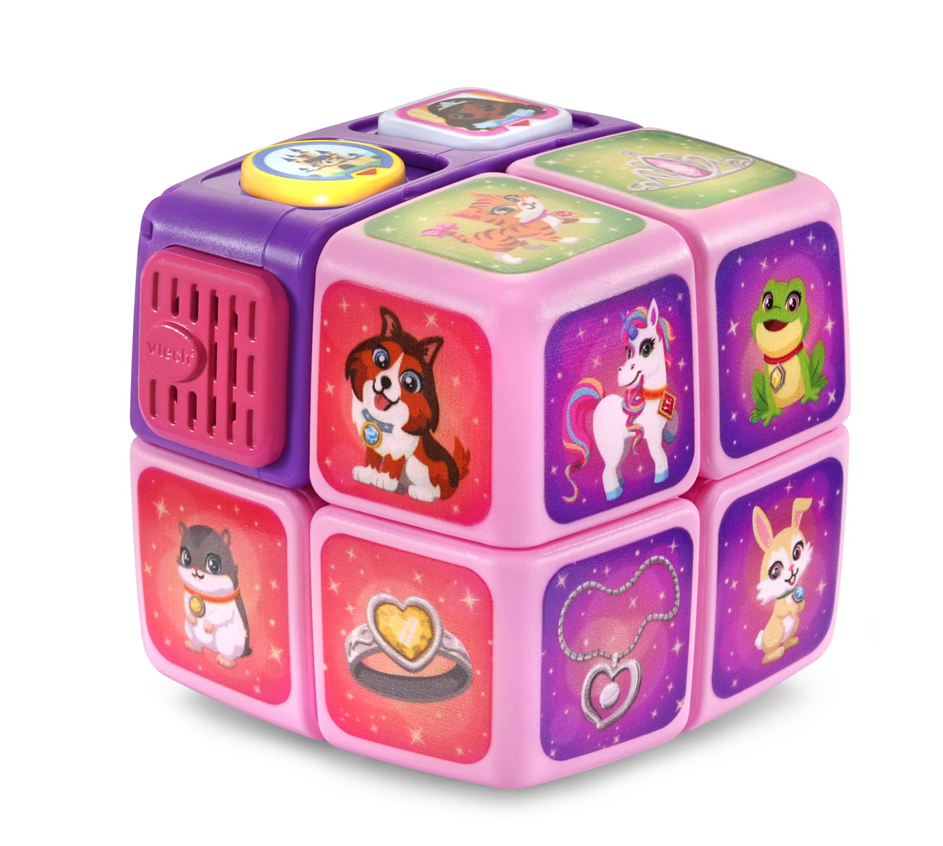 VTech Twist Adventures Princess Party Activity Fidget Cube