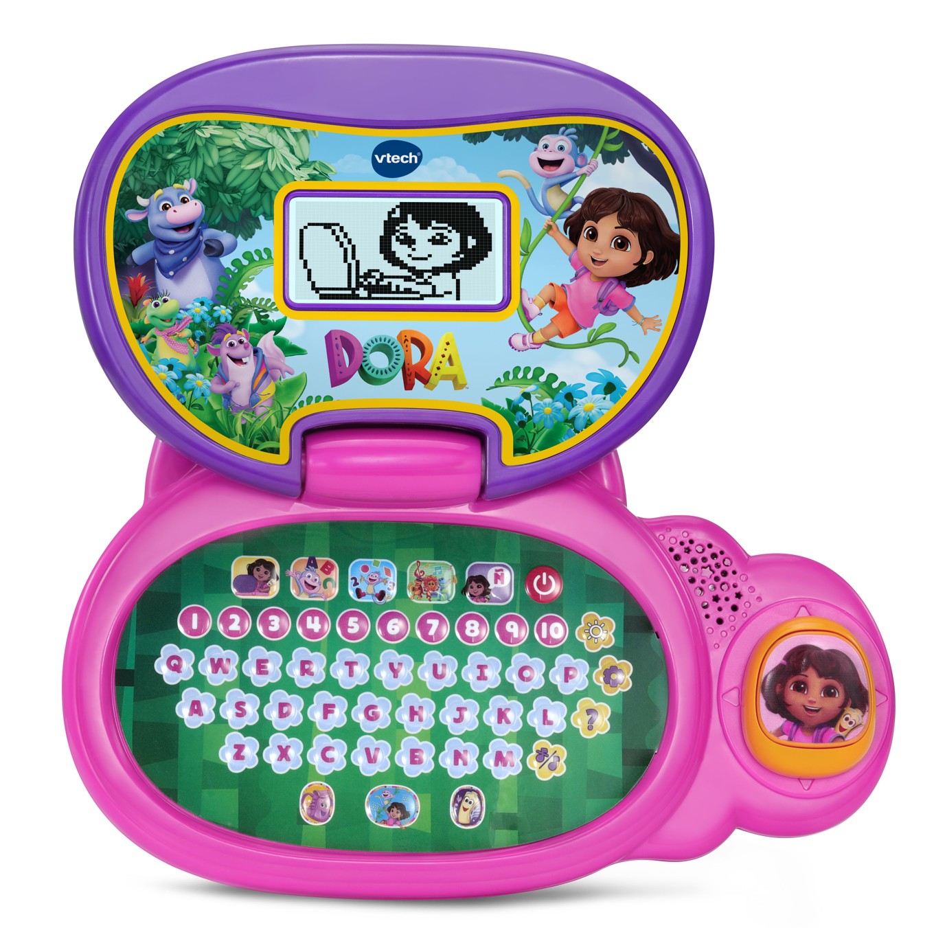 VTech Dora More to Explore Learning Laptop, Bilingual Games
