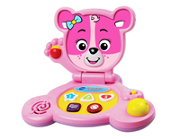 Bear's Baby Laptop Pink | Infant Learning Toy | VTechkids.com