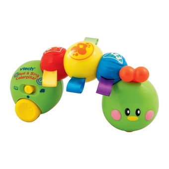 Roll & Sing Caterpillar | Infant Learning Toy | Vtechk