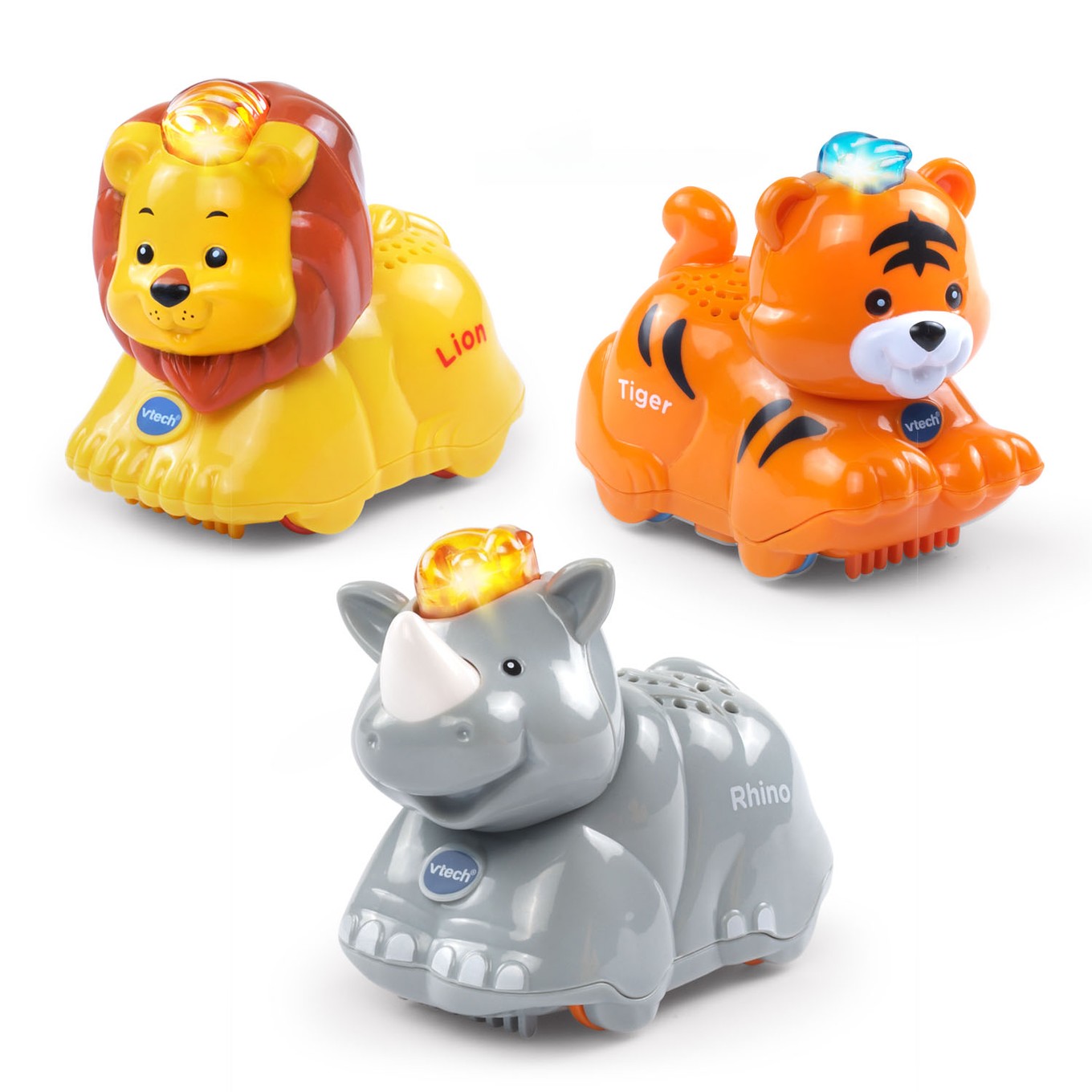 Go! Go! Smart Animals| Lion, Tiger & Rhino | VTech