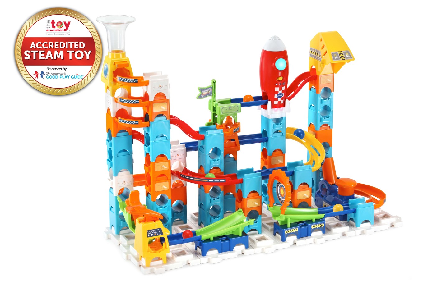 VTech® Marble Rush® Launchpad Set™ Marble Run Building Set
