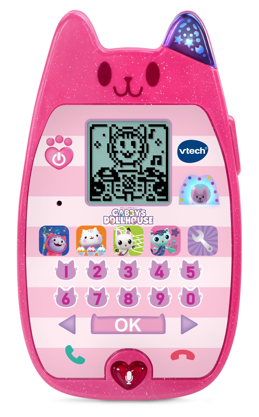 VTech A-Meow-Zing Phone, Call Gabby & Play Show-Inspired Games