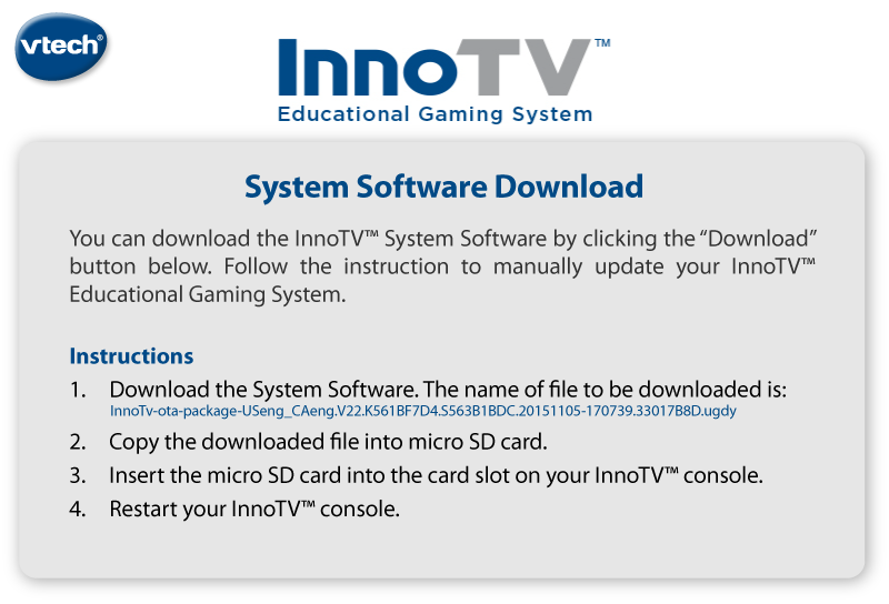 InnoTV US/CA System Software